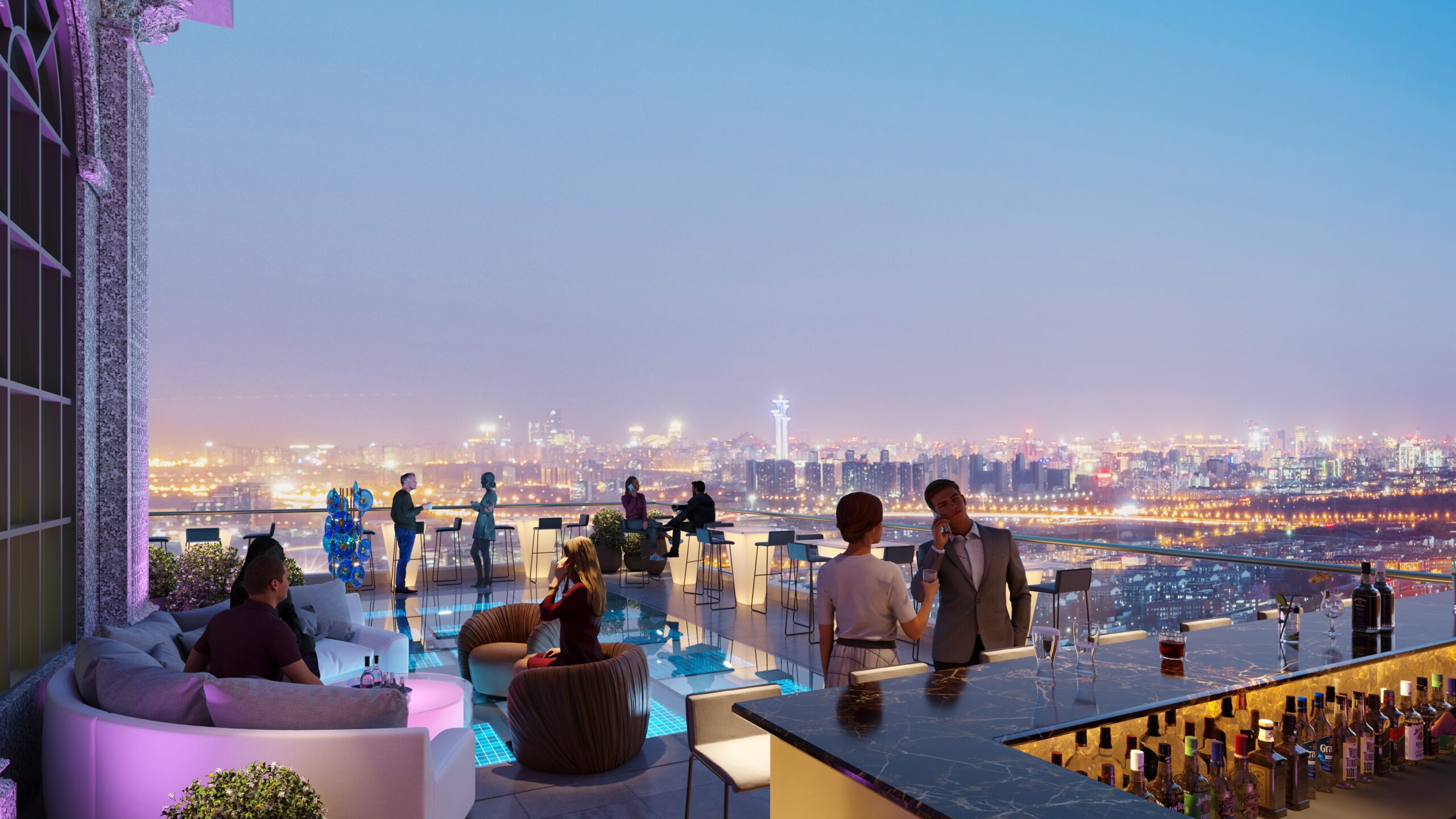 Rooftop bar - Stellar Leasing
